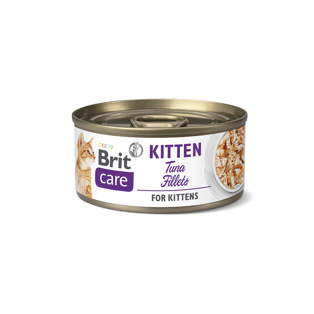 BRIT CARE CAT KITTEN - TUNA FILLETS | Brit